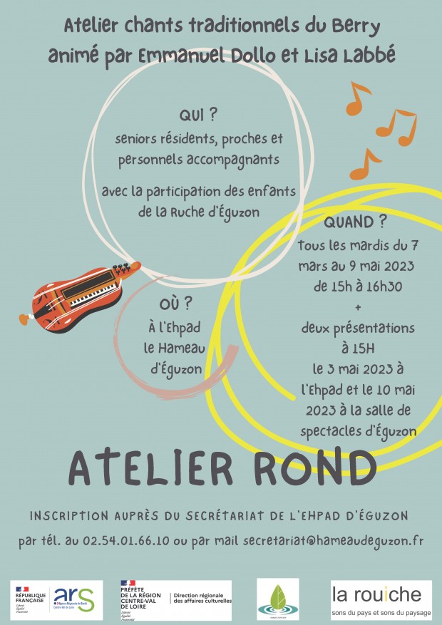 Ateliers chants traditionnels du Berry | Département de l'Indre